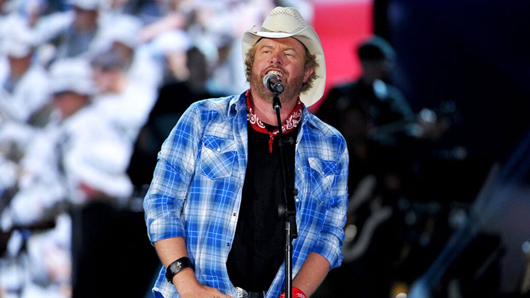 Toby Keith 35 Biggest Hits Album Ranked No 1 In America